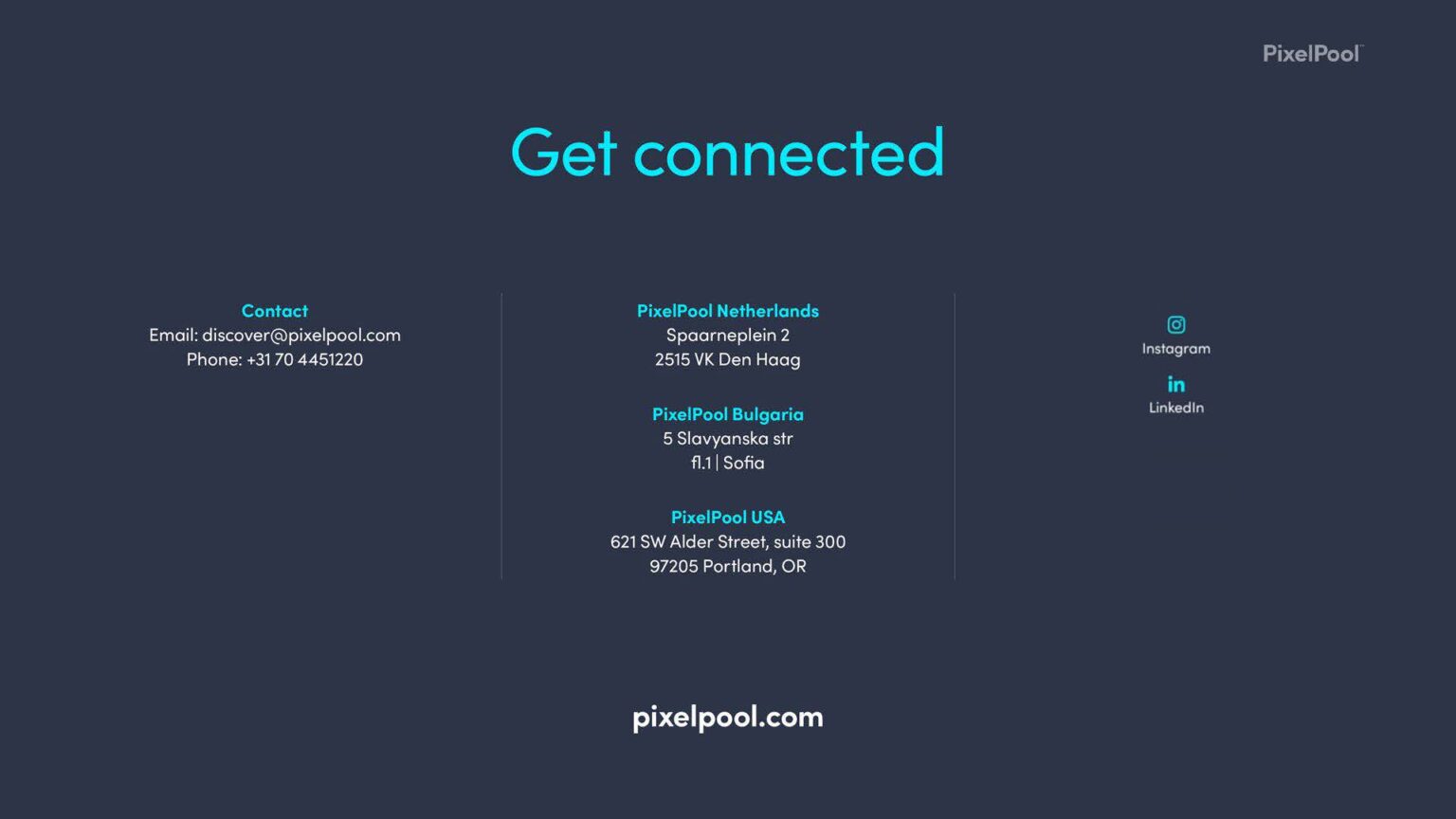 3D Maturity - PixelPool